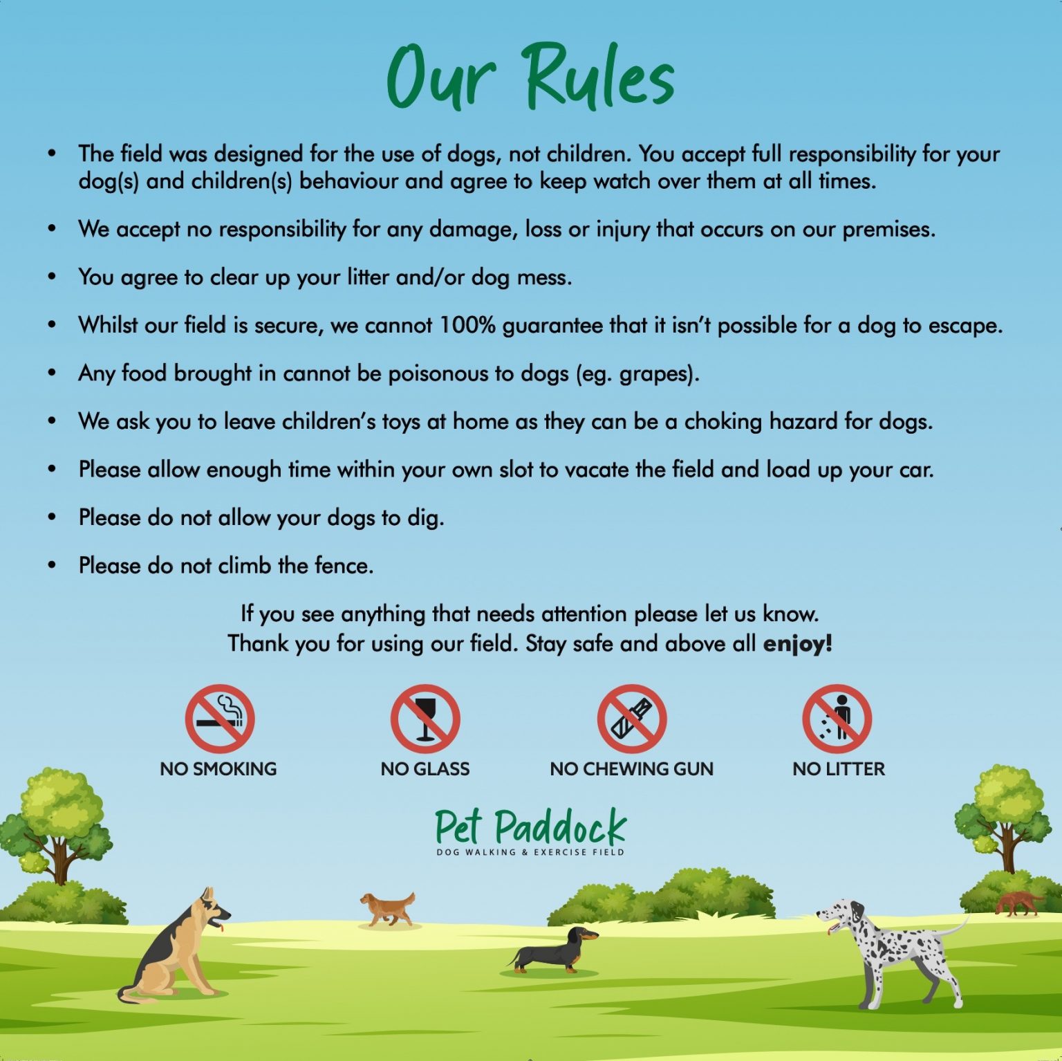 Services – Pet Paddock